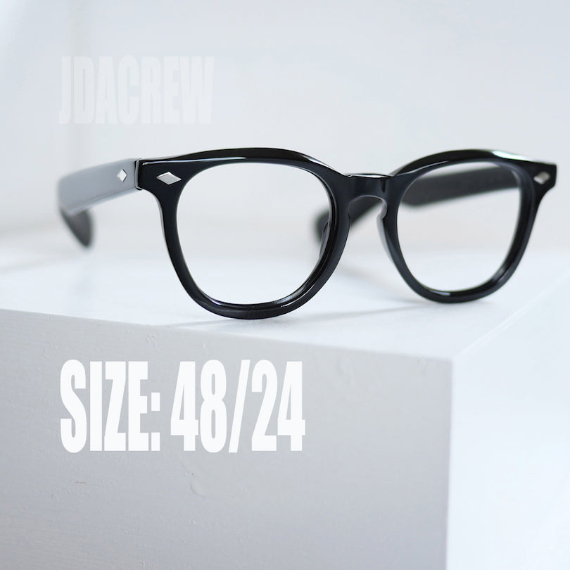 【Frame France】TWEC・ホーンリム ブラック ヴィンテージメガネ フランス製